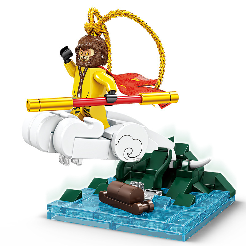 4pcs/set Wukong Block Toys Figure Journey to the West Monkey King ...