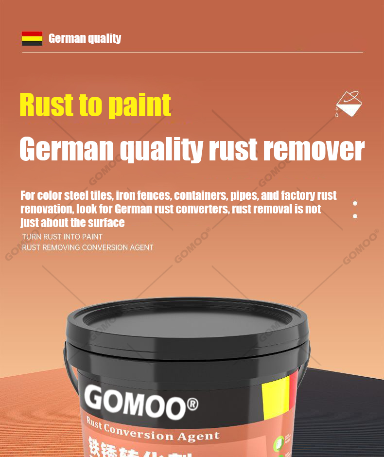 Germany 5in1 Metal Primer Paint 1000G with brush Anti Rust Paint for ...