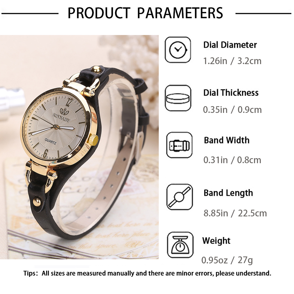 Chic Women's Quartz Watch with Unique Integrated Leather Strap ...