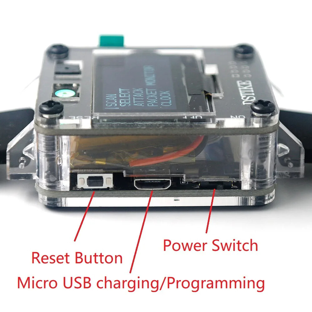 DSTIKE Deauther Watch SE ESP8266 Programmable Development Board | Smart Watch | Arduino ...