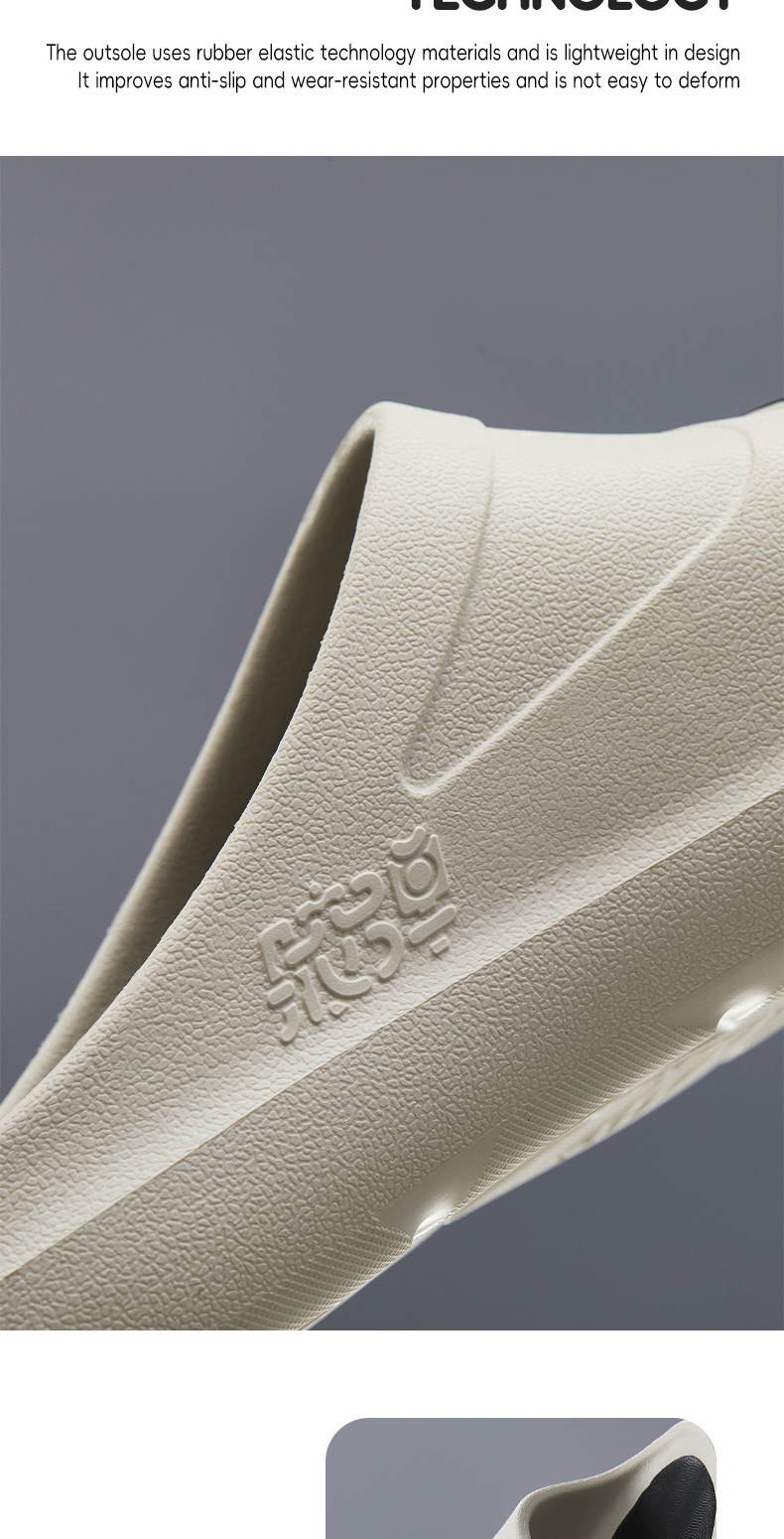 ANTA Men C37 Beach Slippers Non-slip Soft Rebound Cushion Trendy Street Comfortable Shoes ...