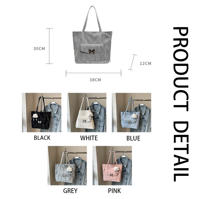 Korean Fashion Sling Bag fo Women PU Leather Bags Versatile Portable ...