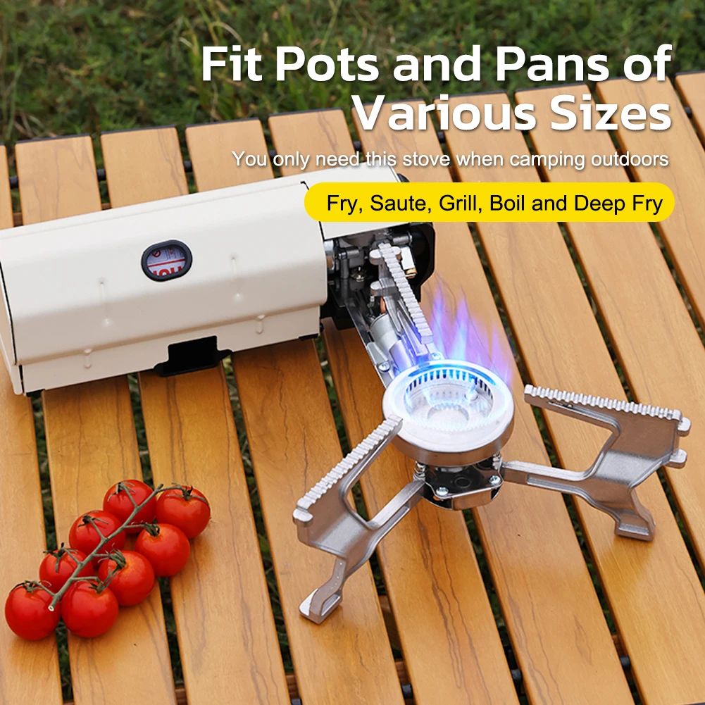 Multifunctional Portable Butane Gas Stove Foldable Cassette Stove With ...