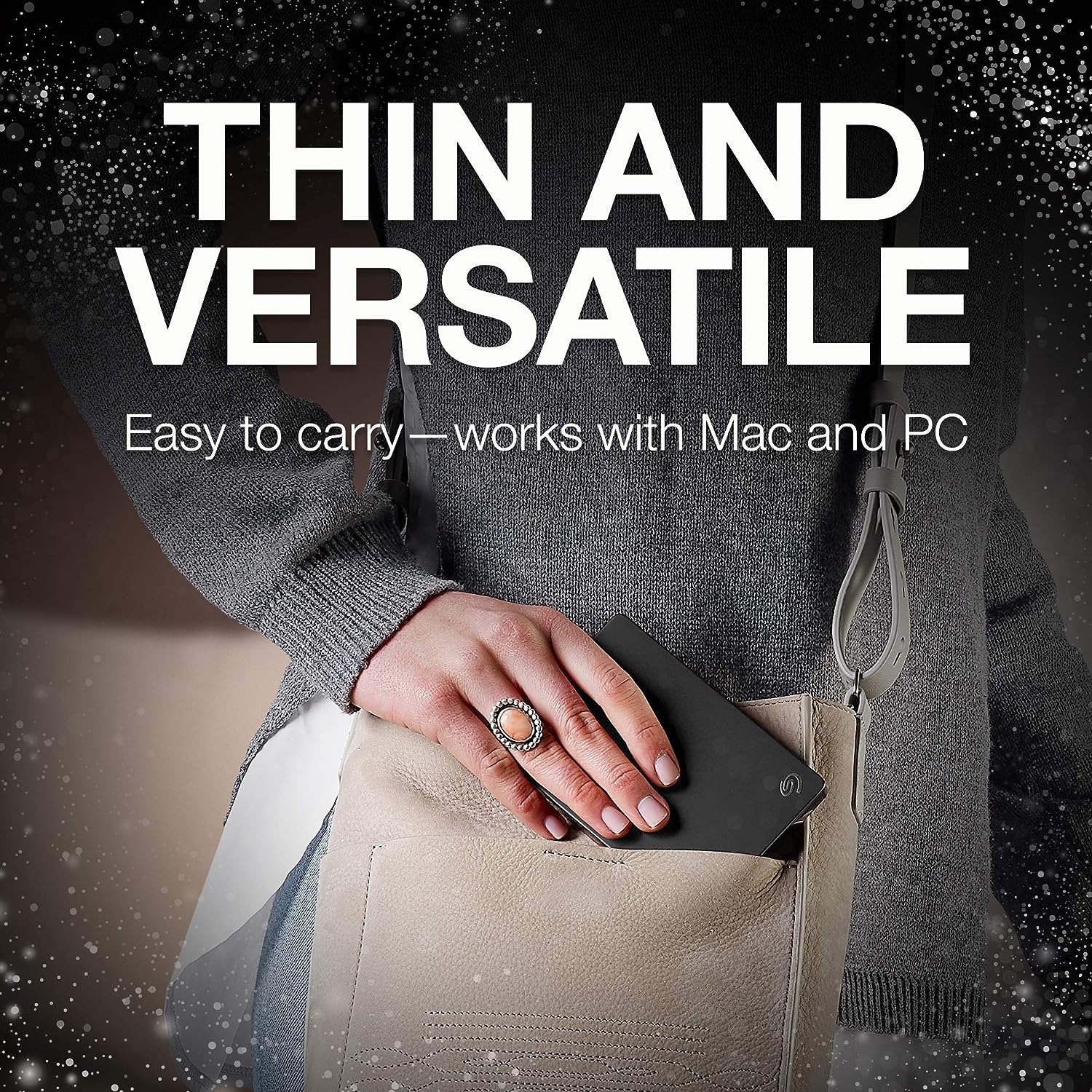 Seagate Plus Slim 1TB 2TB External Hard Drive For Mac and Windows ...