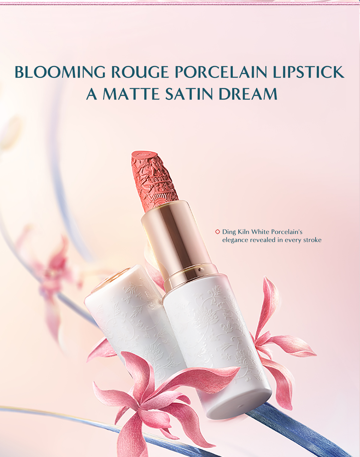 花西子Florasis THREADS & GLAZE SET/Embroidery Limited Gift Box Makeup Set ...