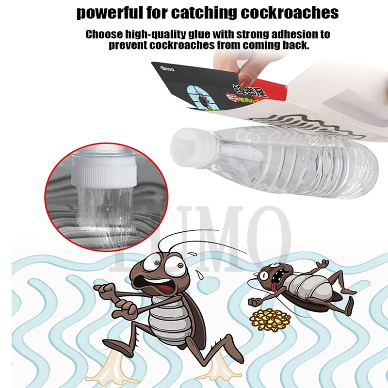 10PCS Cockroach Killer Kitchen Cockroach Trap Roach Traps Roach Bait ...