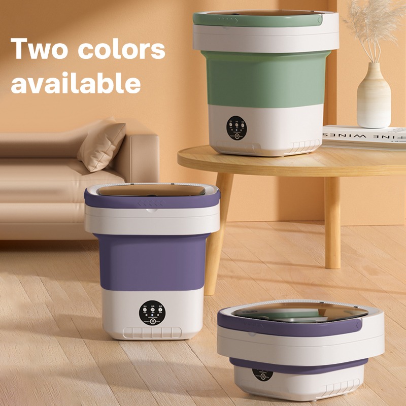 Small Mini Washing Machine With Dryer Portable 10/12L Automatic ...