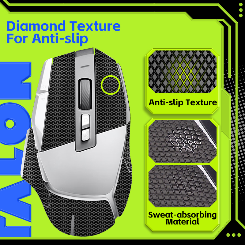 1 Pack TALONGAMES Mouse Grip Tape for Logitech G502 X Wired / G502 X ...