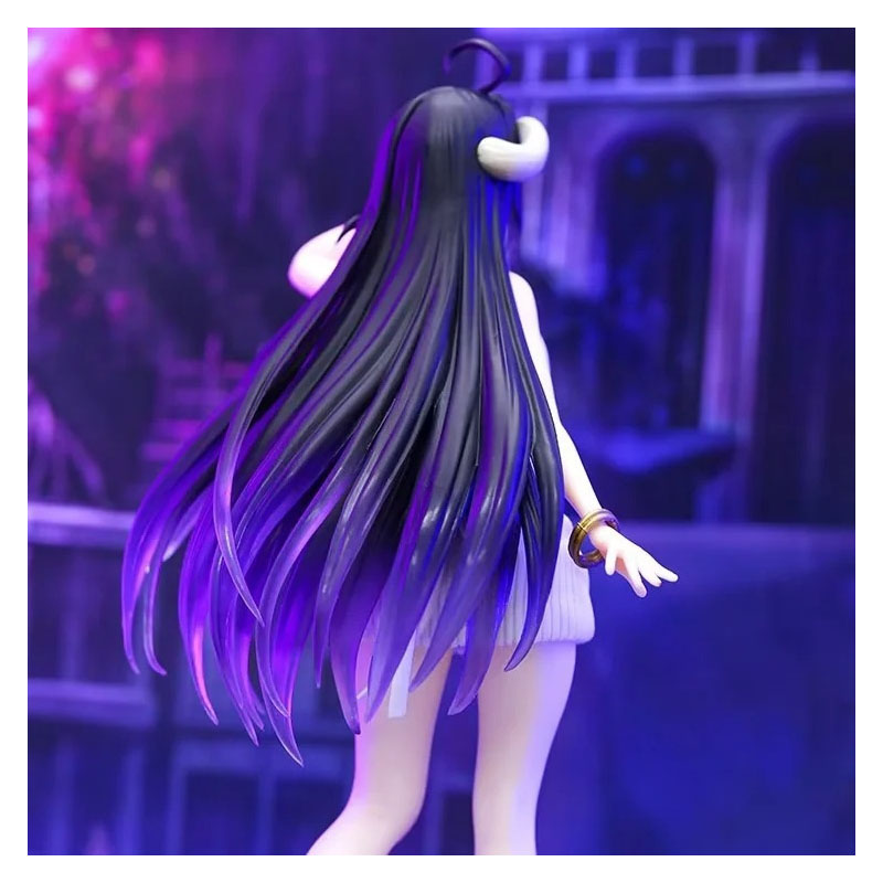 22cm Overlord Albedo Anime Figure Sexy Dress Albedo Action Figure Ainz ...