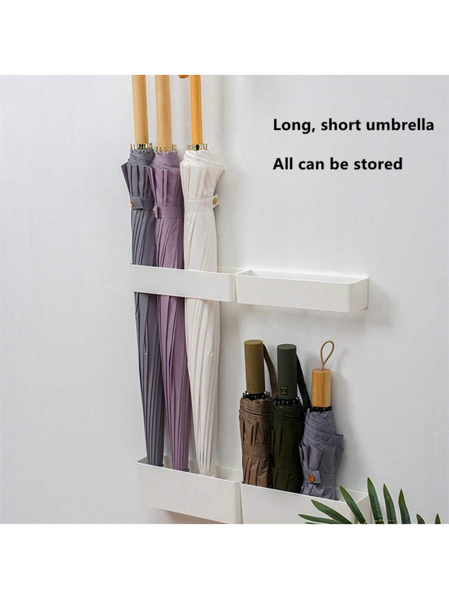 Umbrella Storage Rack Umbrella Rack Household Entrance Free Perforated ...