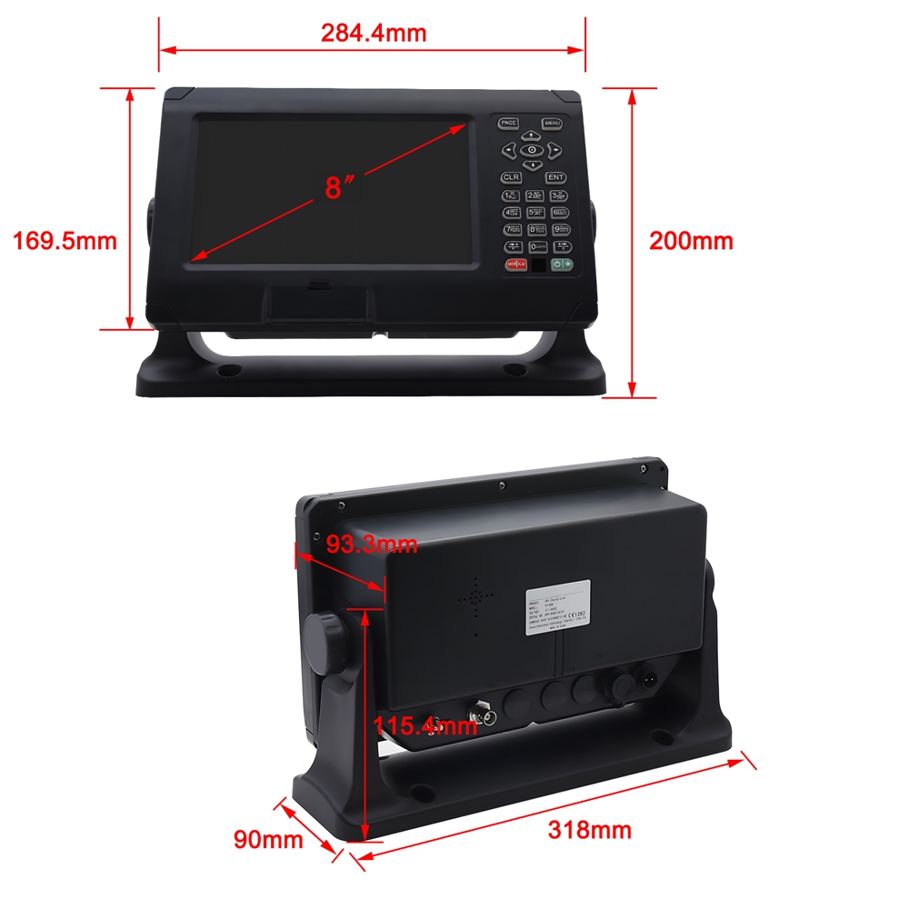 Marine navigator satellite positioning device, navigator chart plotter ...