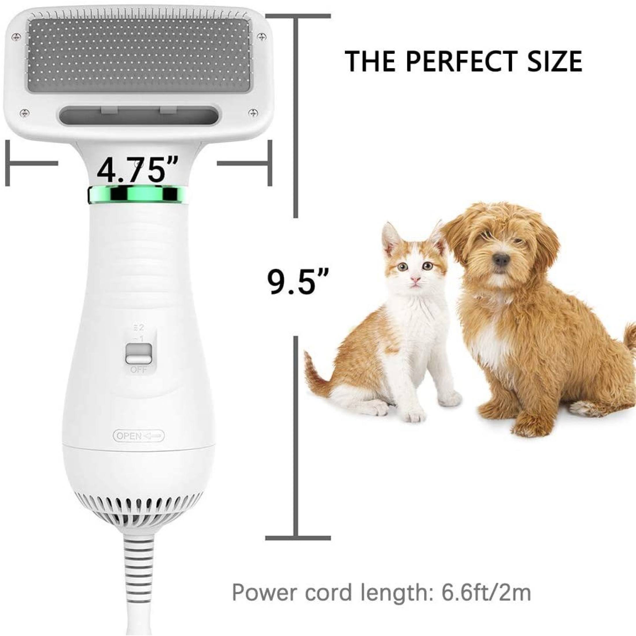 2 in 1 Portable Pet Hair Dryer Cat And Dog Hair Blowing Artifact ...