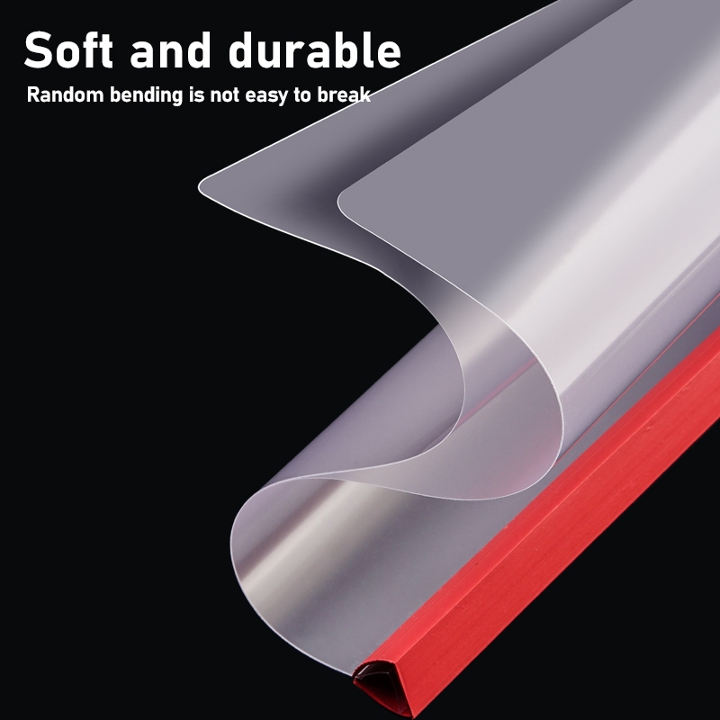 50Pcs Thicken Folder A4 Plastic File Bag Office Organizers Document ...