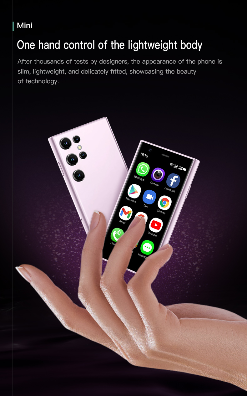S-23Mini 3G Smartphone mobile phone Small Dual SIM/Camera Cell Phones 3 ...