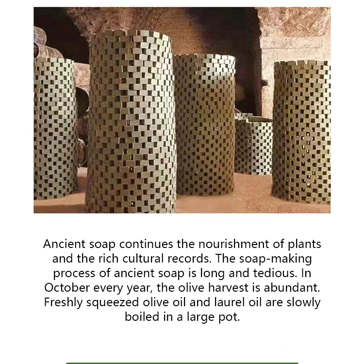 YZAK Syrian Ancient Soap 3 Years 5% Laurel Oil 95% Olive Oil Syrian ...