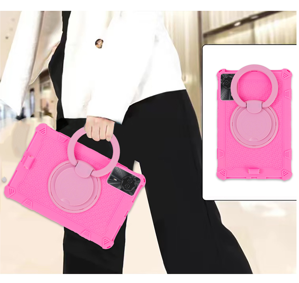 for iTel Vista Tab 30 30S 11 Inch Case 360 Rotating Soft Silicone Stand ...