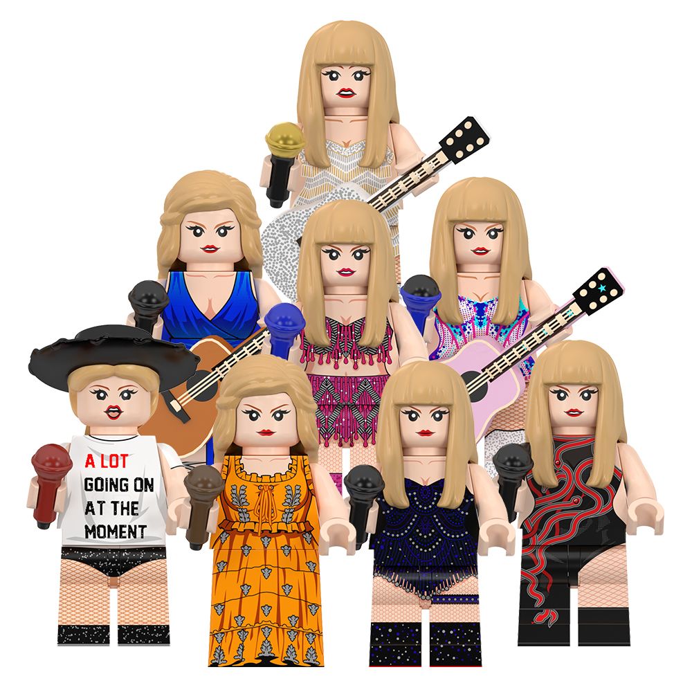 Building Block Star Figure Taylor Swift Block Mini Toys LG1015 | Shopee ...