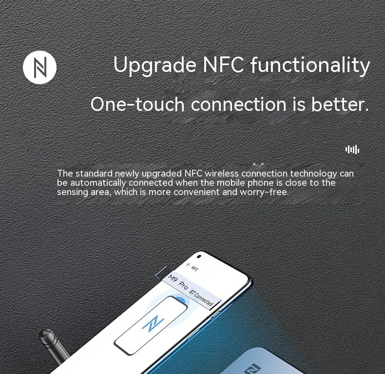 New Egolden M9 Pro 3 IN 1 Bluetooth 5.1 Receiver and Transmitter FM Radio NFC Audio Adapter ...