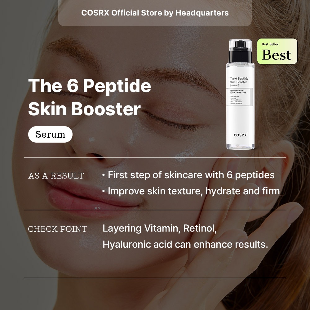 COSRX The 6 Peptide Skin Booster Serum 150ml | Shopee Philippines
