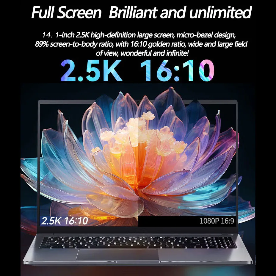 2025 new laptop murah three year warranty Intel processor 14.1 inch FHD ...