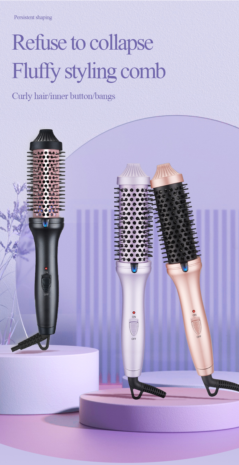 Ubeator hair comb 3 in 1 straightening comb curling and straightening ...