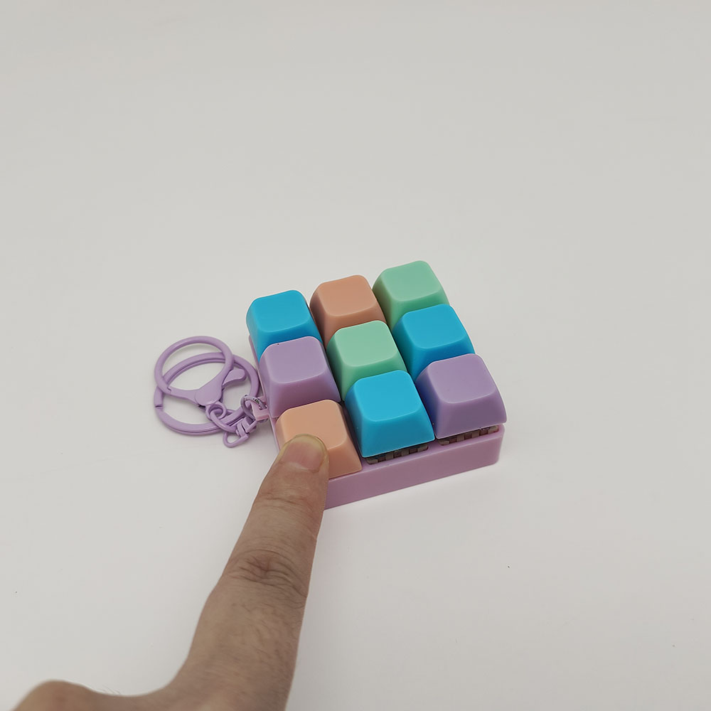 Mechanical Keyboard Keycap RGB Color Tester Fingertip Leisure ...