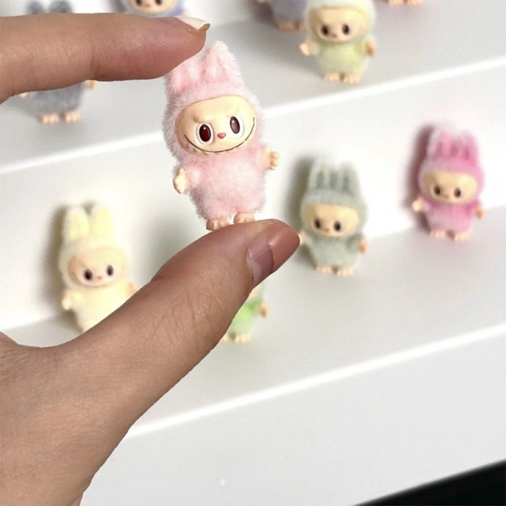 Collection hobby handmade creative DIY mini Labubu plush doll ...