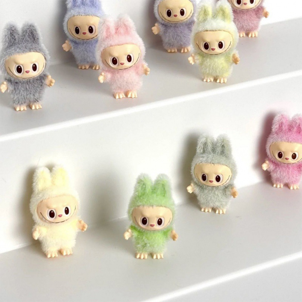 Collection hobby handmade creative DIY mini Labubu plush doll ...