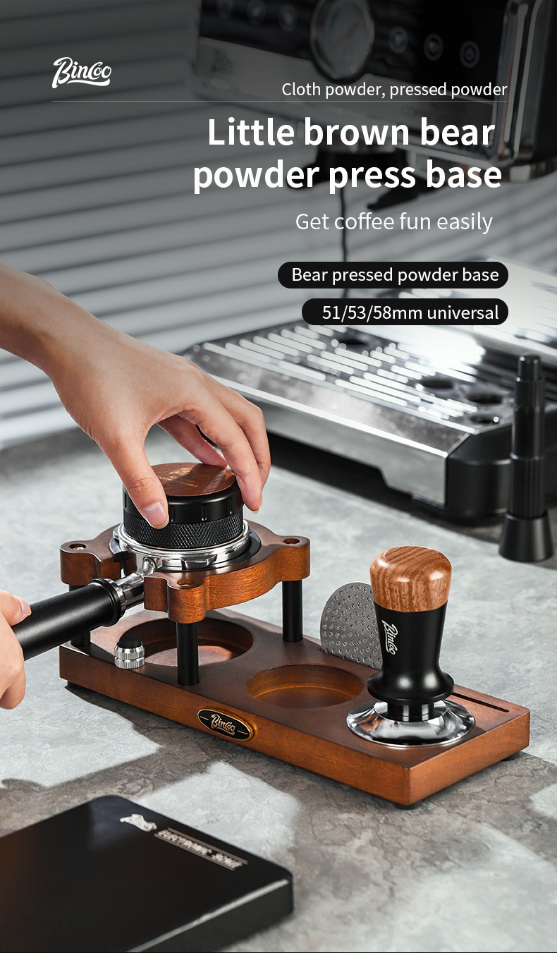 BINCOO Coffee Press Stand Coffee Maker Handle Receiving Stand Coffee ...