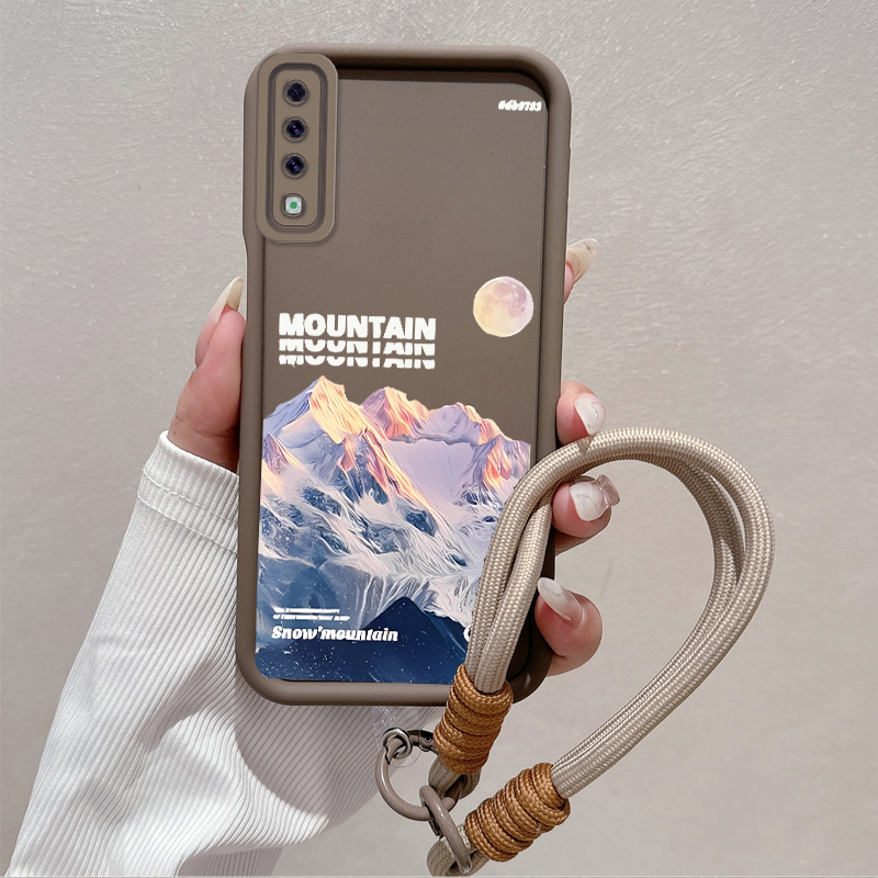 Case For Samsung A7 2018 A50 A50s A30s A70 A750 Silicone anti drop ...