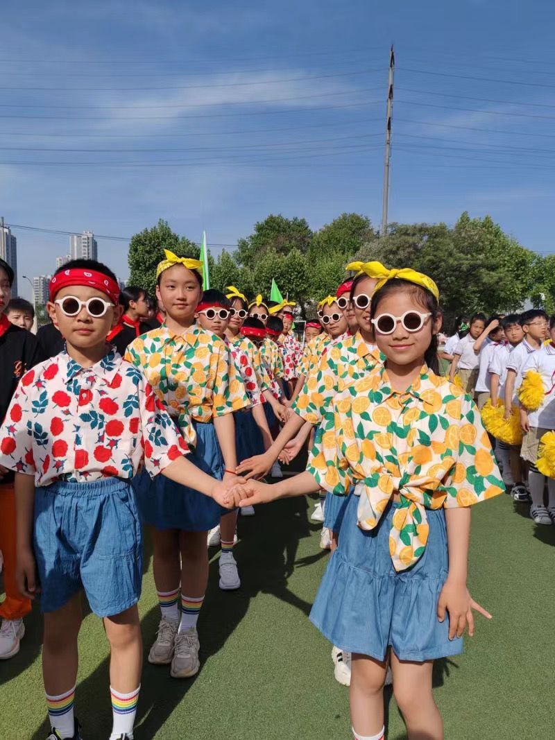 Kids Girls Boys Suits Cheerleader Dance Sports Show Costume Floral ...