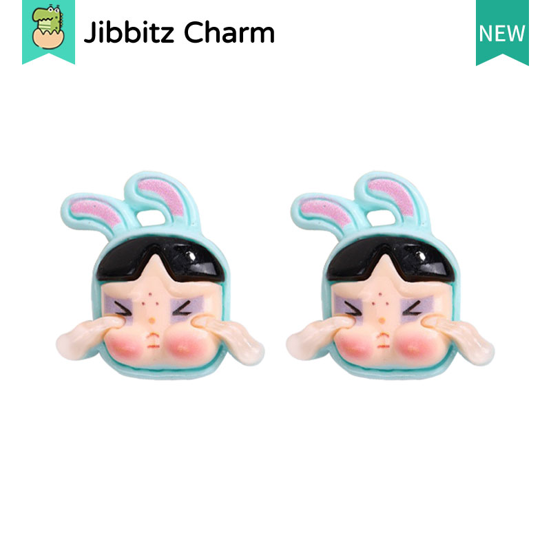 Jibbits Shoe Charm jibbitz charm Fashion Creative Cute Sandals Footwear ...