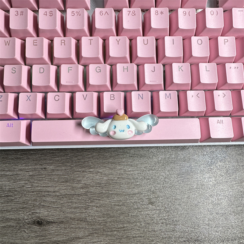 DIY Cute Cartoon Hello Kt Kuromi Keycap 6.25u Spacebar Gaming ...