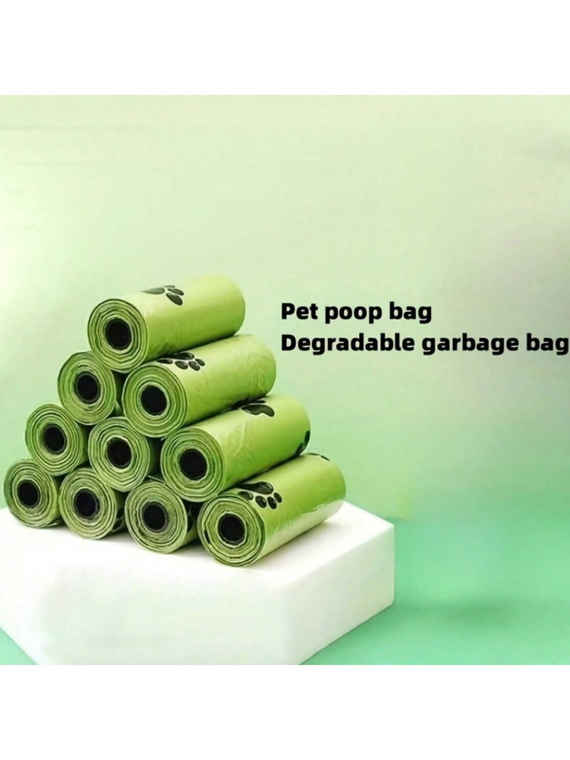 Dog Poop Picking Bag Thickened Fully Degraded Poop Bag Poop Picking Bag ...