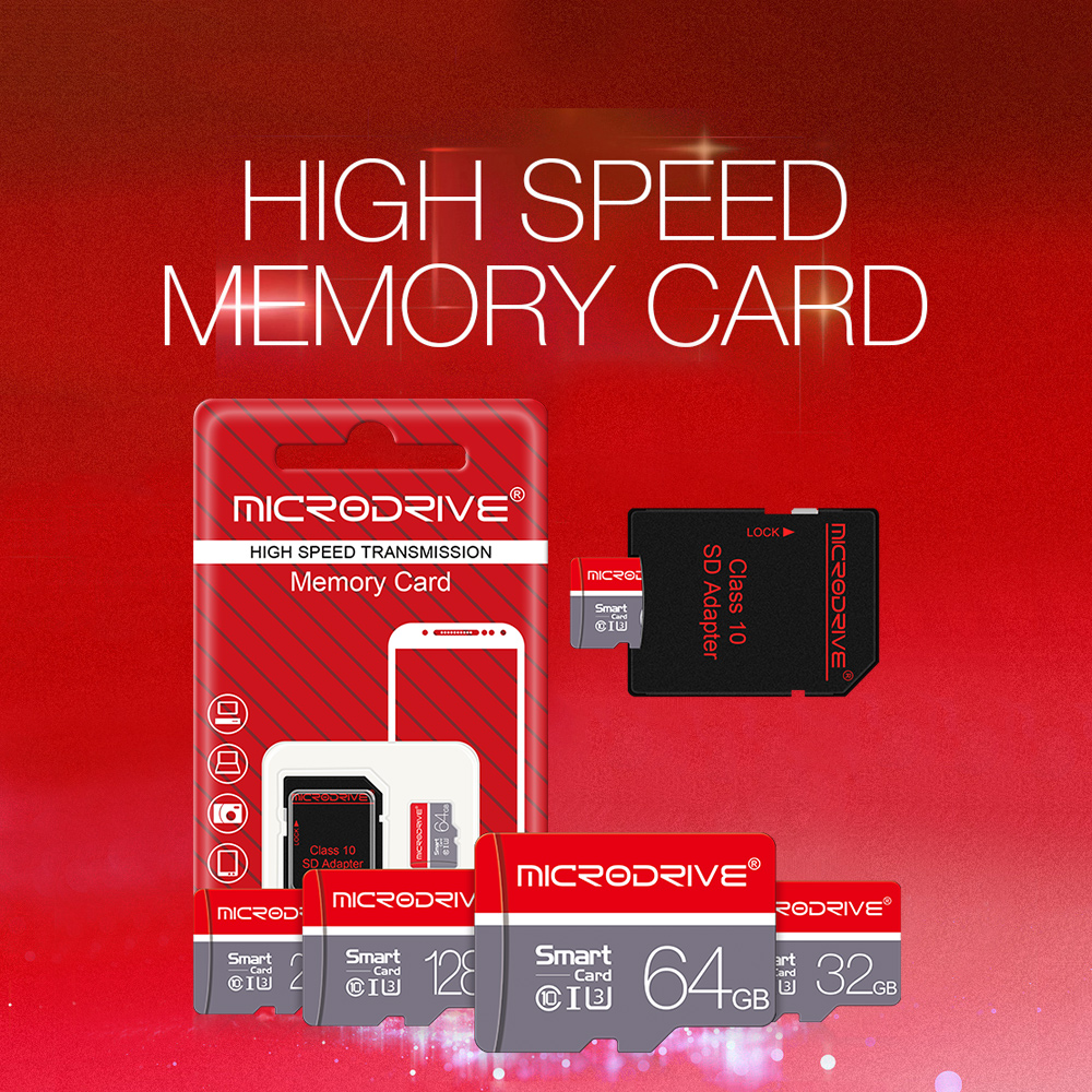 High-Speed MicroSD Card 4GB-256GB Class 10 - for Smartphones & Devices ...