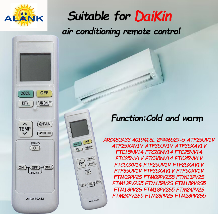 Universal Remote Control daikin Air Conditioner Remote Control ...