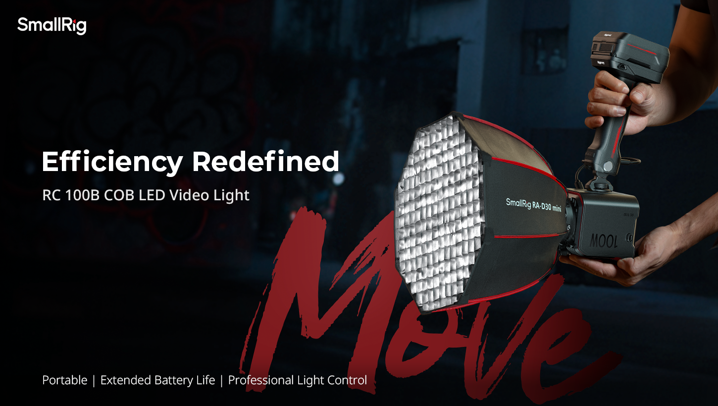 SmallRig RC 100B COB LED Video Light #4893 #4894 | Shopee Philippines