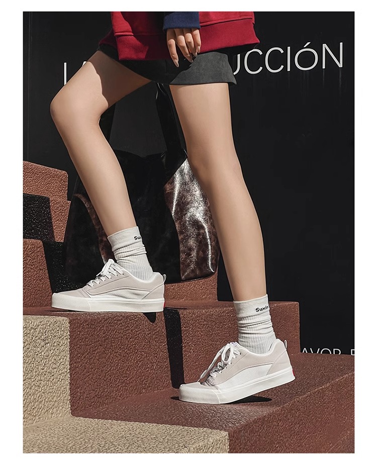 Retro bread shoes couple classic shoes wine red shoes men casual shoes ...