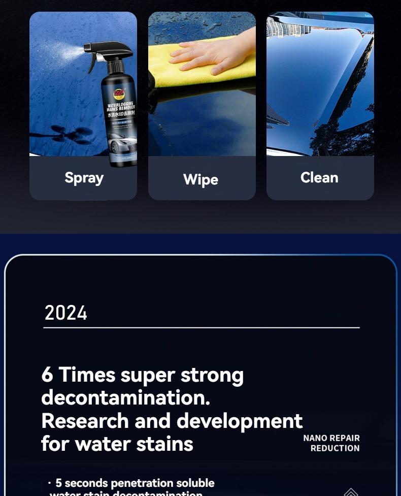 500ml Acid rain remover for car windshield cleaner acid rain remover ...