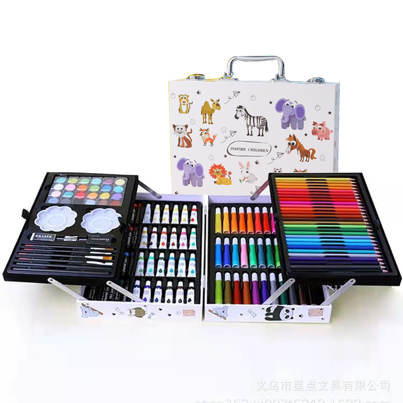 145 Pieces Coloring set Painting Set Colored Pencil Art Supplies Set ...