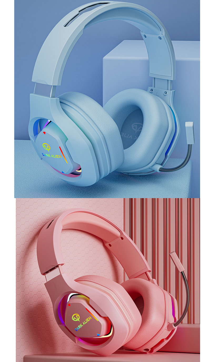 DARK ALIEN E600 gaming headset surround sound noise reduction headset ...