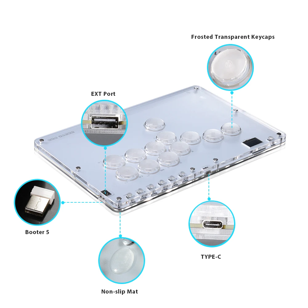 Haute42 BOOTER 5 Gaming Converter For HautePad Hitbox Adapter For PS5 ...