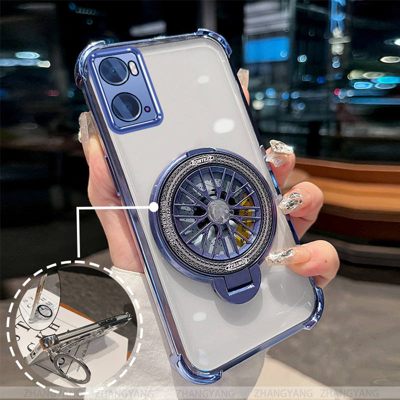 Case For OPPO A76 4G A36 4G A96 4G Electroplated silicone four corner ...