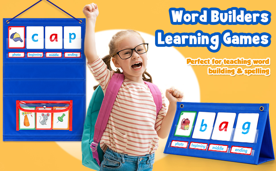 CVC Word Builder Kindergarten Classroom Must haves, Phonics Games ...
