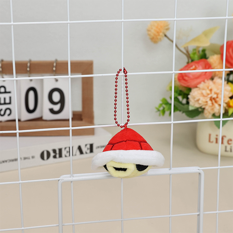 9 Style Game Super Mario Bros. Plush Toys Key Chain Yoshi Red Koopa ...