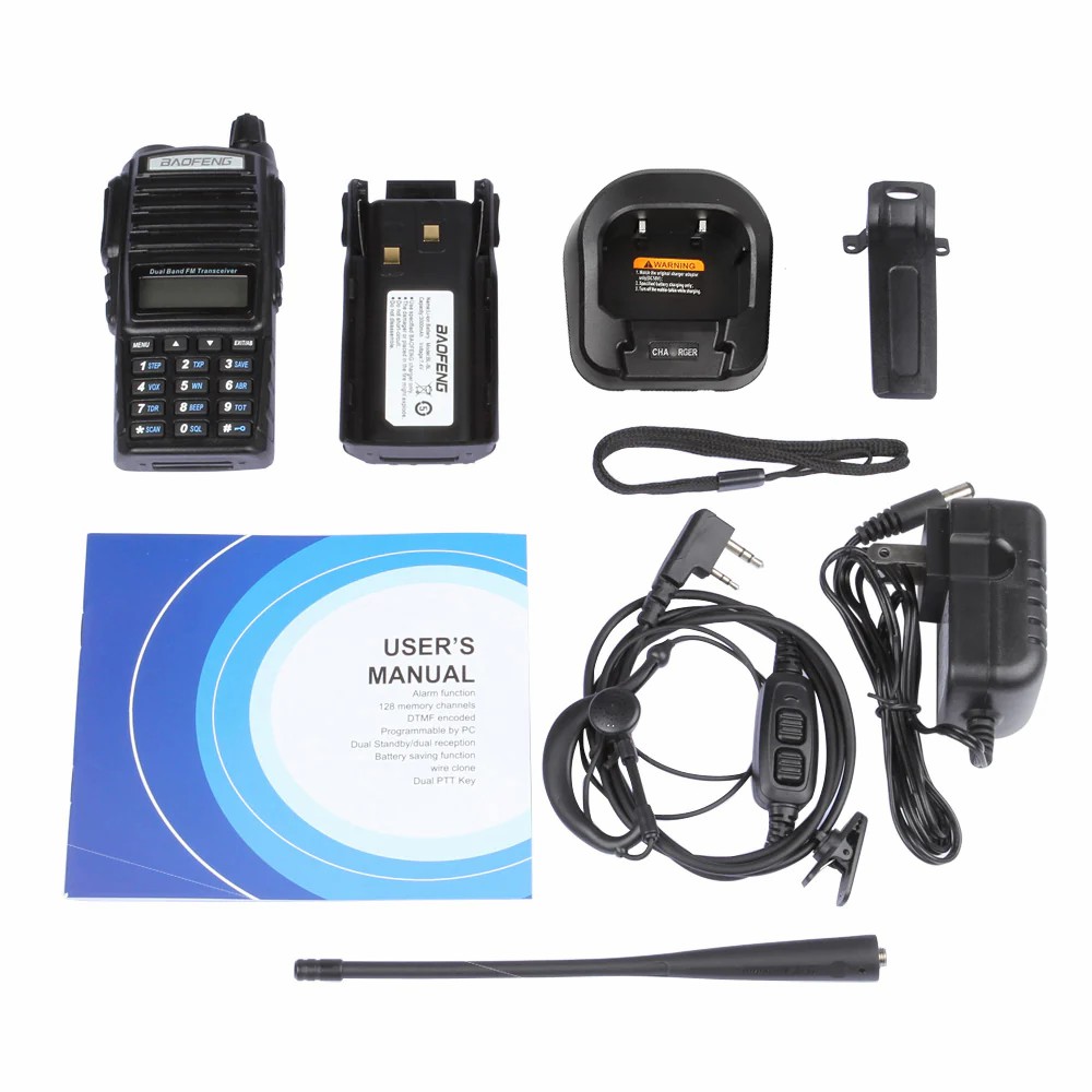 Baofeng UV-82 Walkie Talkie Dual Band VHF/UHF 5W Portable Two-way Radio | Shopee Philippines