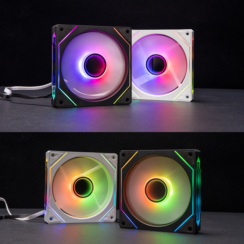 Jungle Leopard Prism GEN4 Pro RGB CPU Fan 6PIN 120mm Infinite Mirror ...