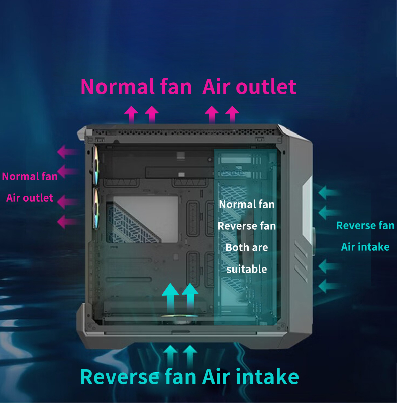 Jungle Leopard Prism GEN4 Pro RGB CPU Fan 6PIN 120mm Infinite Mirror ...