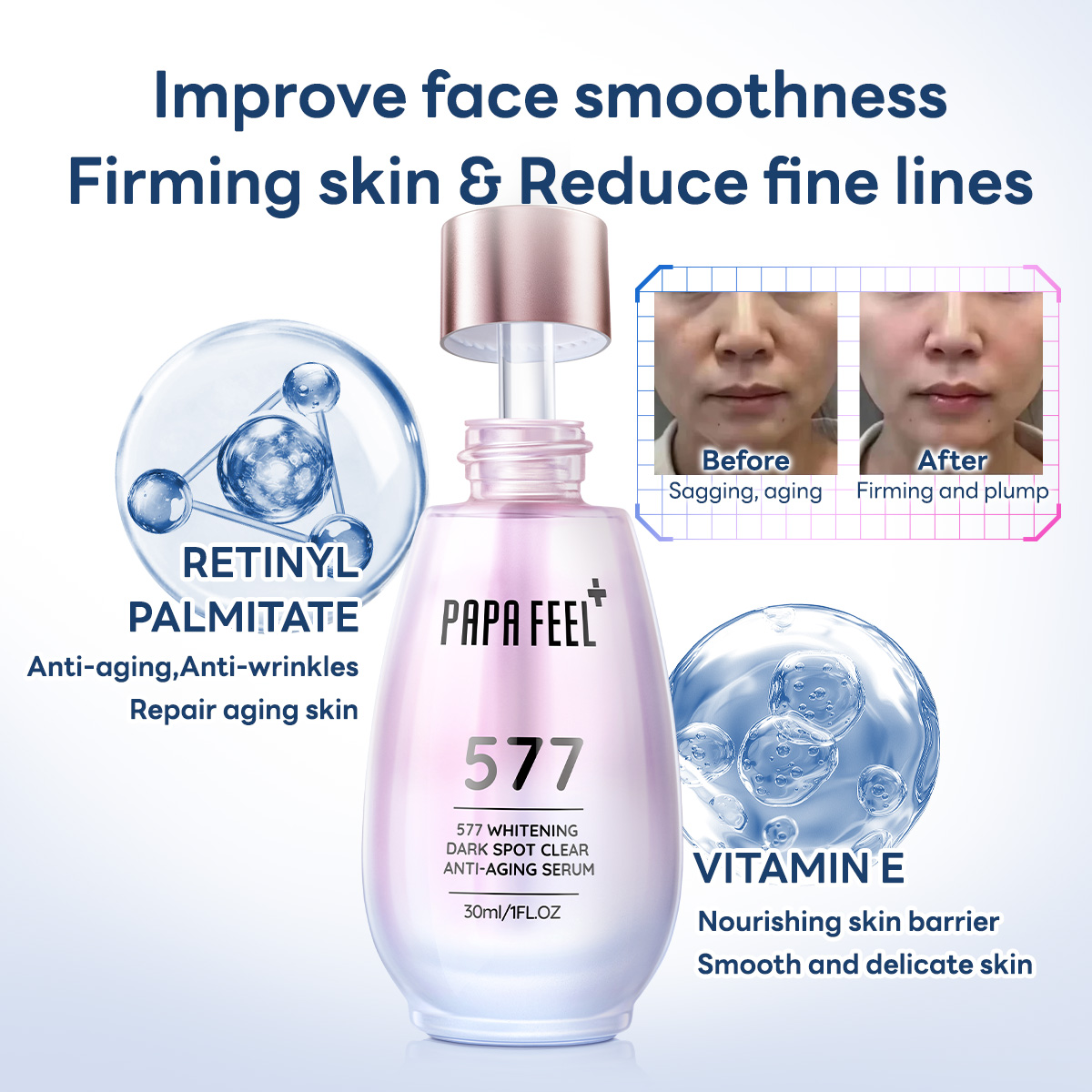 PAPA FEEL【Morning C Night A Set】Barrier Repair Moisturizer 30g ...