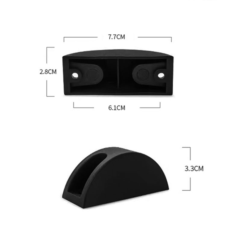 Luggage Bottom Studs Suitcase Foot Black Suitcase Stand Feet Luggage ...